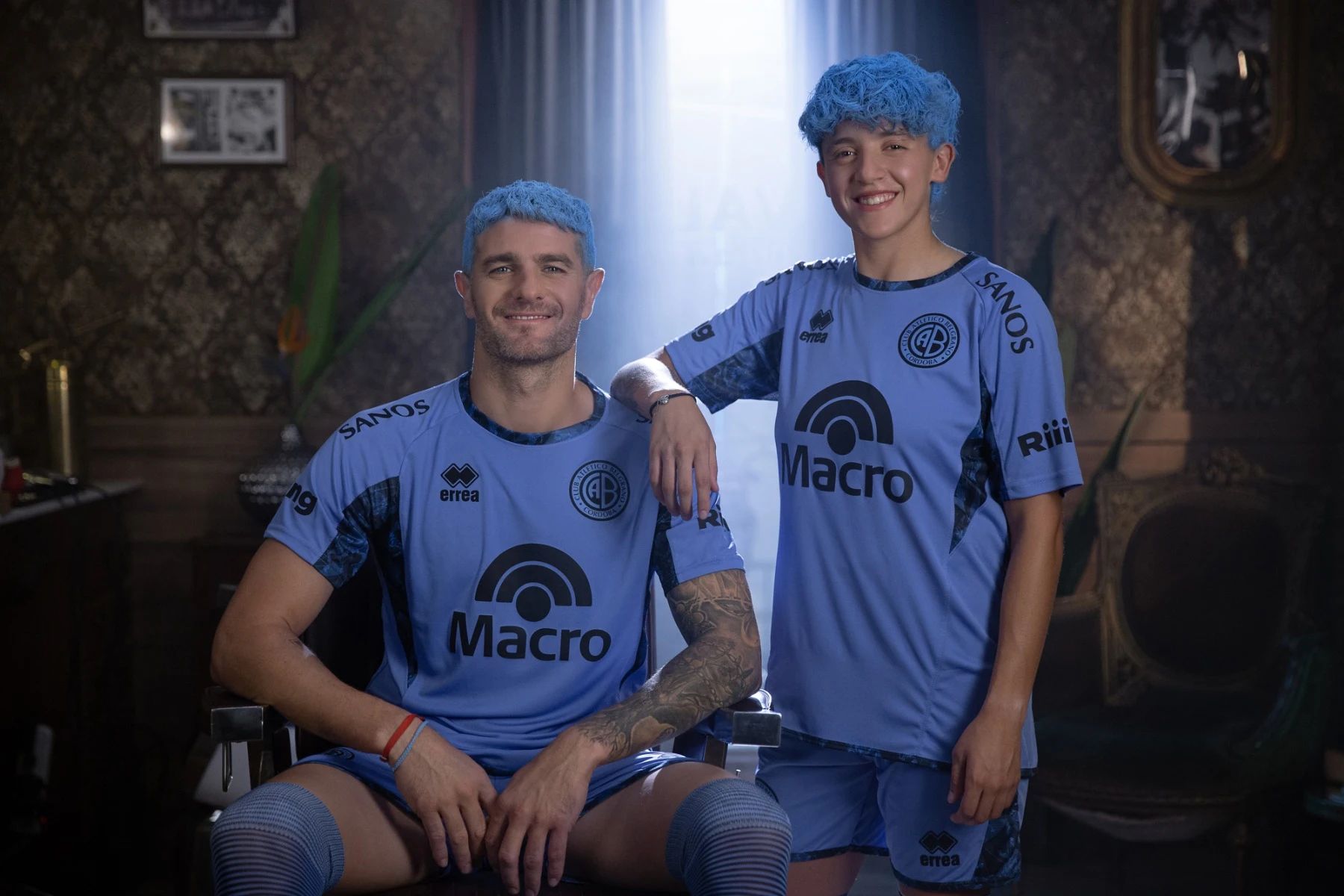 Errea launch new Club Atletico Belgrano kit!