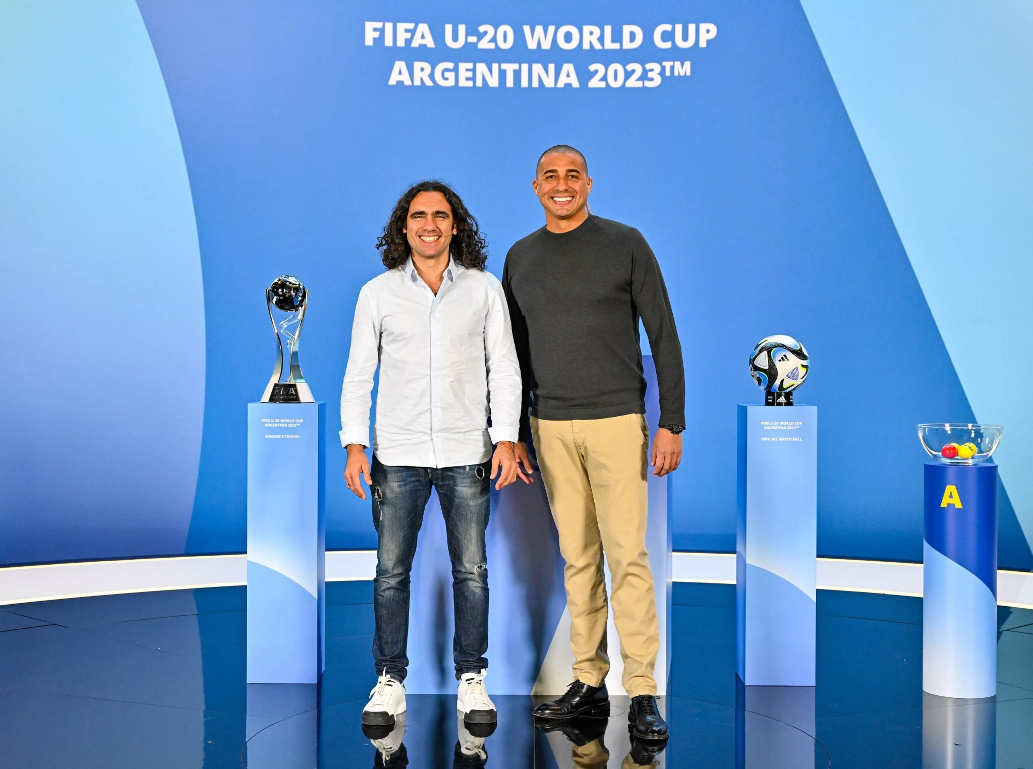 Juan Pablo Sorin & David Trezeguet proving football unites the world!