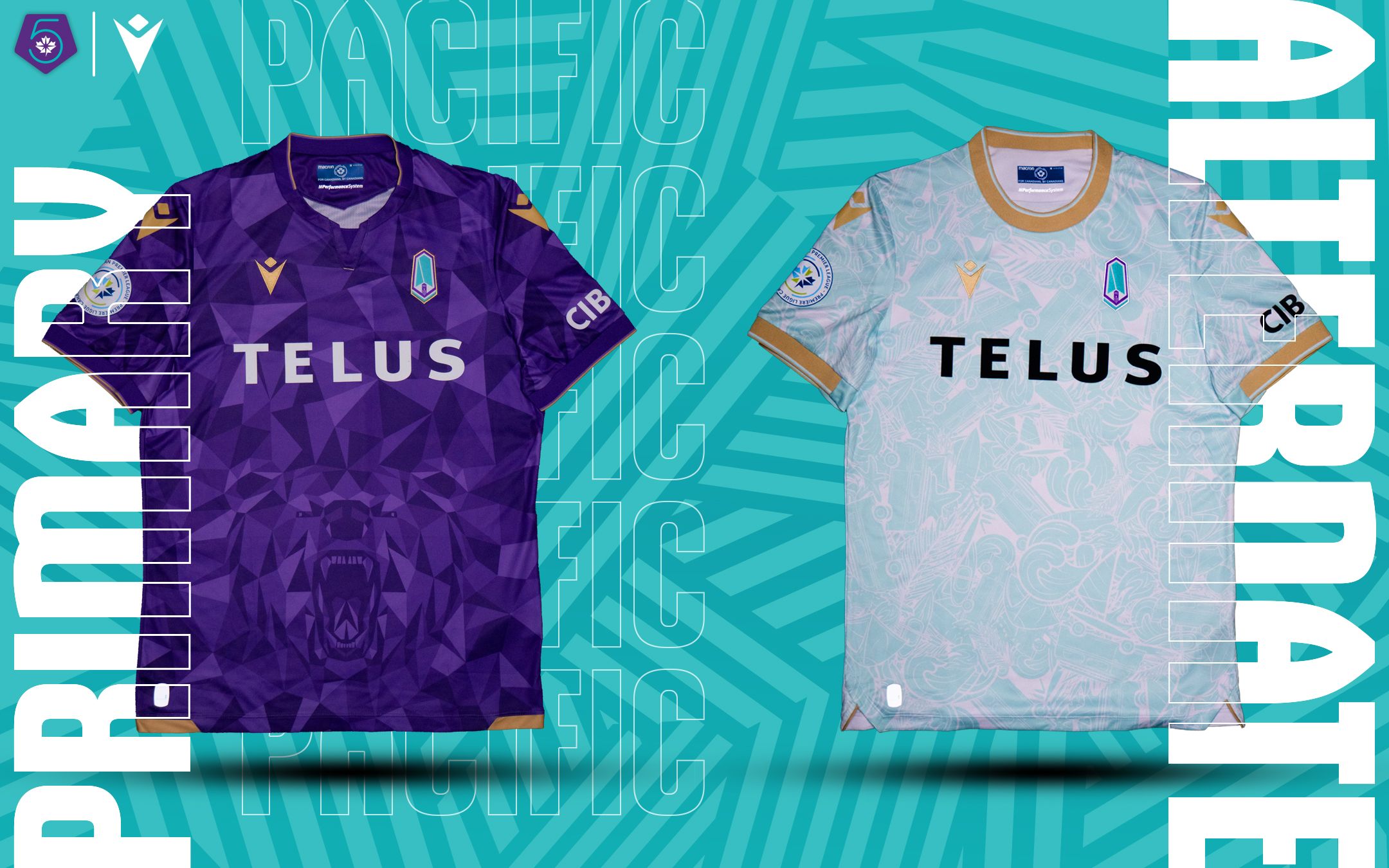 Pacific FC unveil primary & alternate Macron kits for 2023 CPL season!