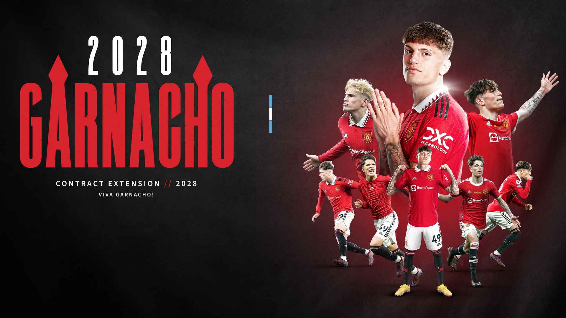 Manchester United & Alejandro Garnacho extend contract until 2028!