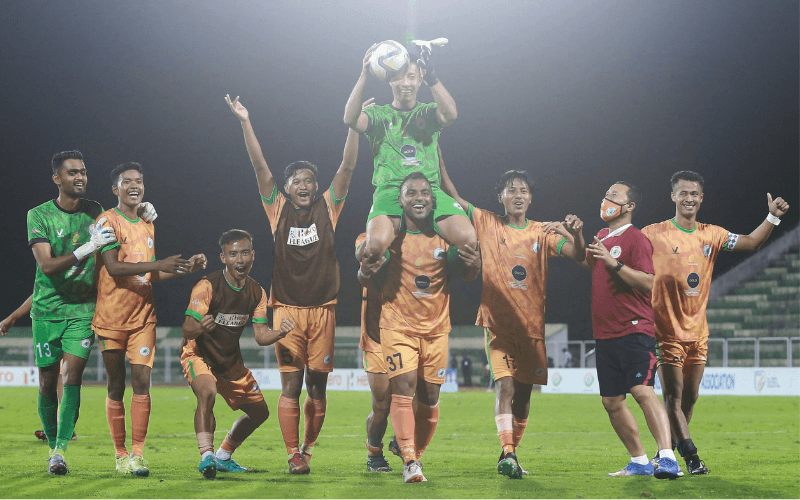 How NEROCA's Soram Poirei made his opponents pay the penalty!