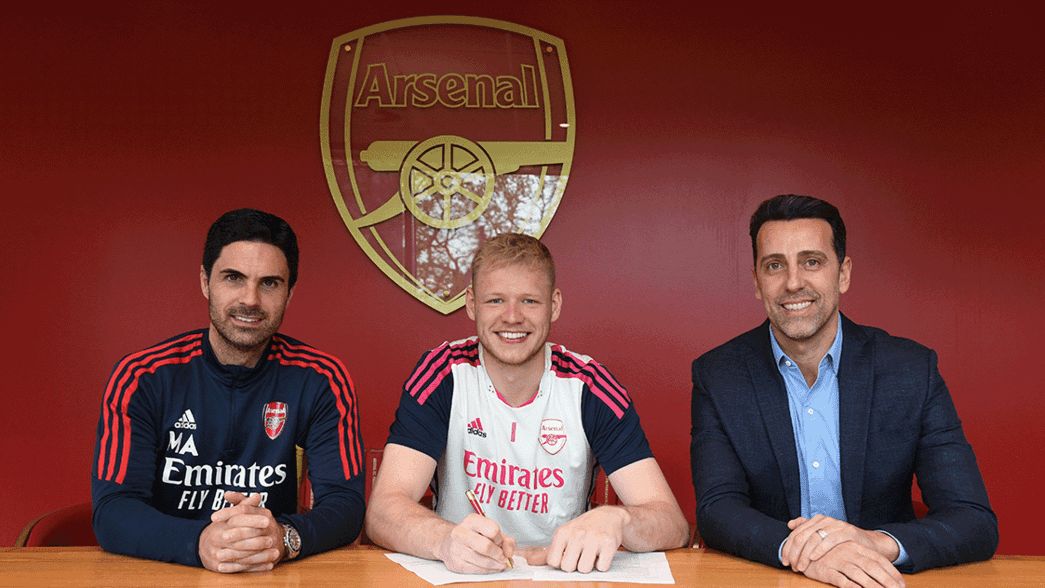 Aaron Ramsdale signs new Arsenal FC contract!