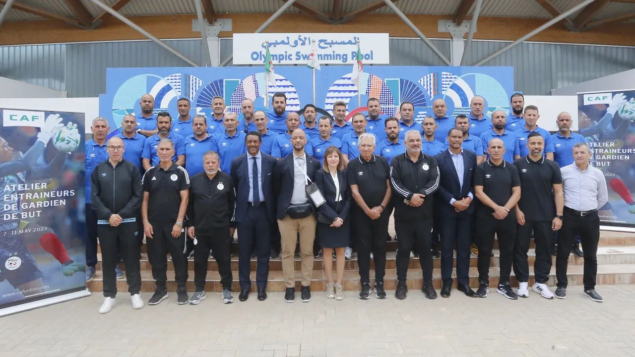 CAF concludes innovative Goalkeeper Coaching workshop in Algiers!