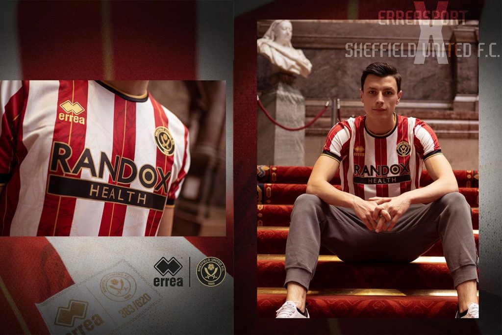 New Errea shirt unveiled celebrating Sheffield United's Premier League ...