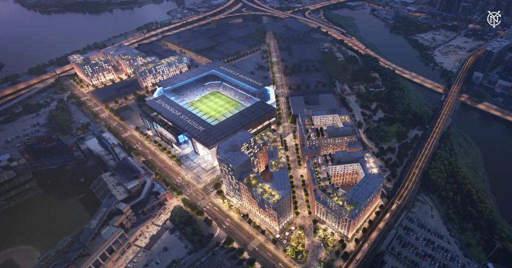 New York City FC present first look at new renderings of future Stadium!