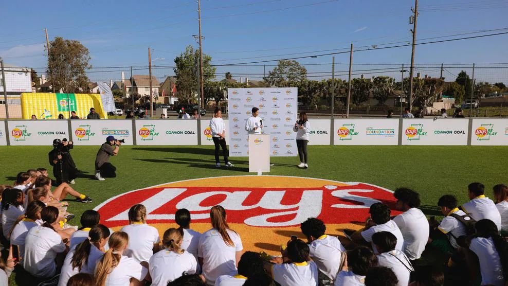 UEFA Foundation & Lay's team up to open first RePlay pitch in USA!