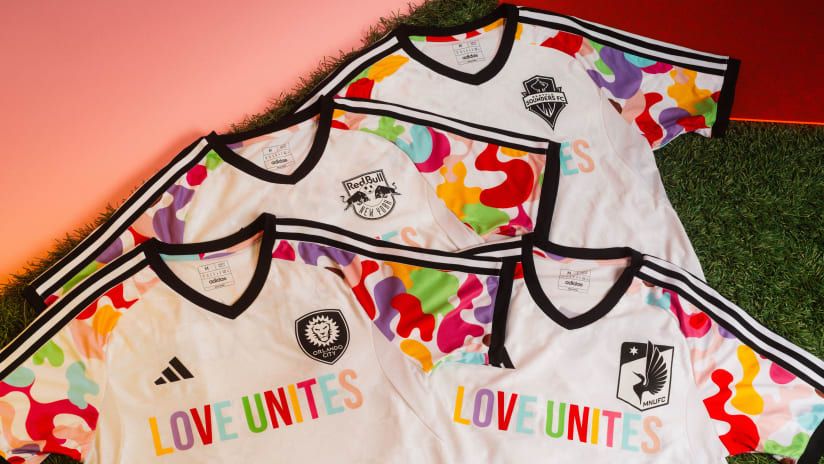 Love Unites: MLS unveils pre-match Pride Top!
