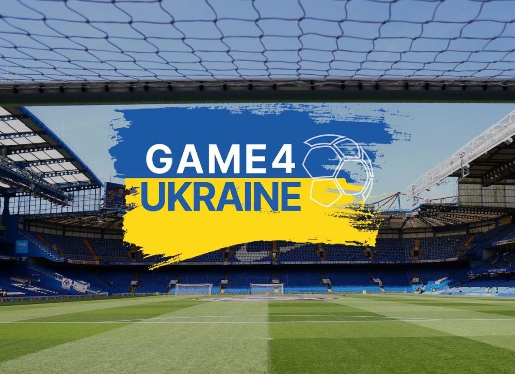 Global stars to unite at Stamford Bridge in Game4Ukraine!