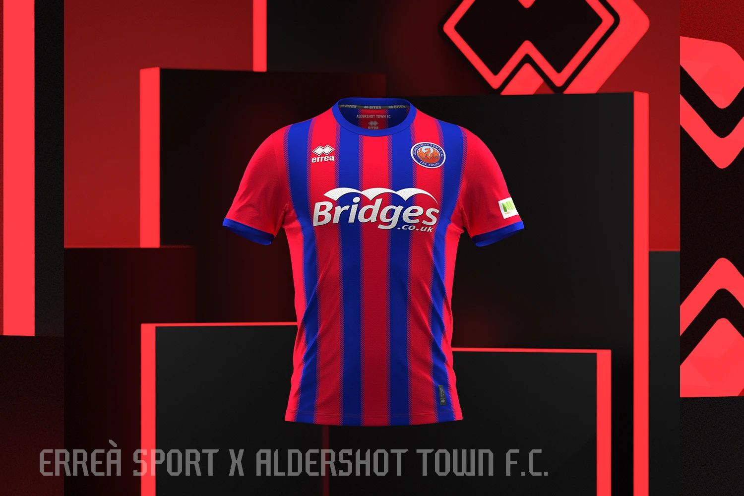 Errea launch Aldershot Town FC 2023/24 season kits!