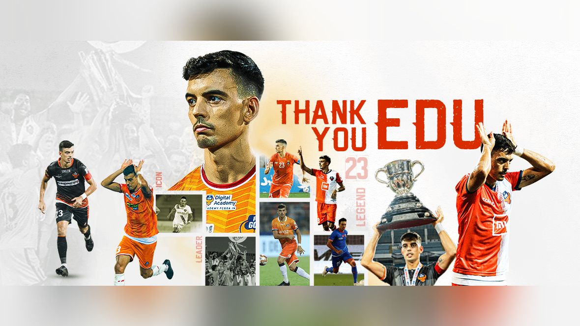 After six unforgettable seasons, FC Goa bid adieu to stalwart Edu Bedia!