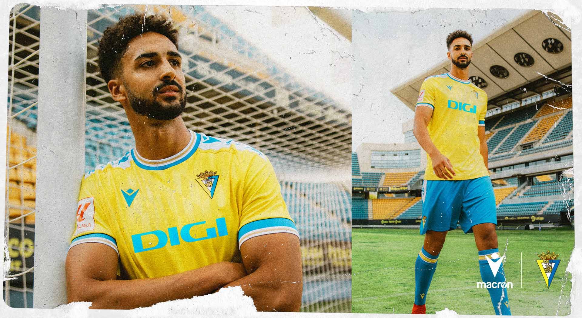 Macron launch new Cadiz CF home shirt, pays homage to the 80s!