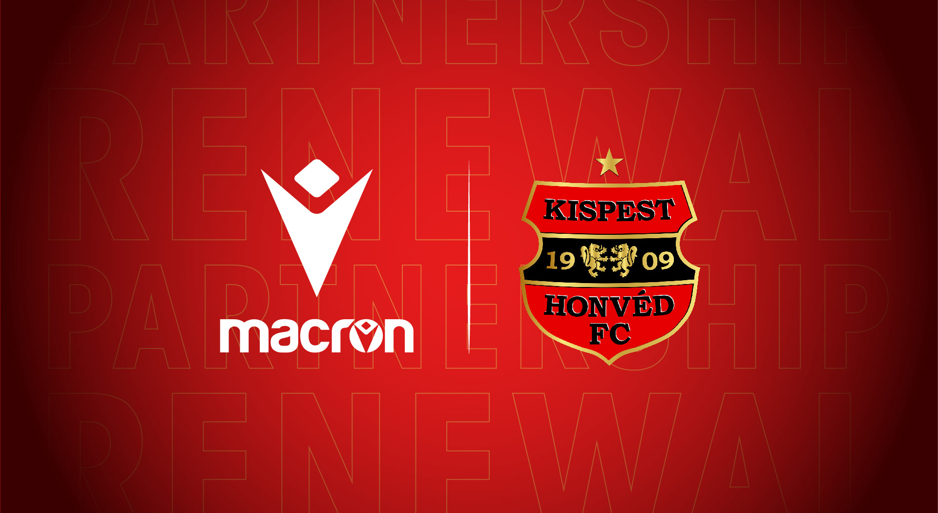 Macron & Honved FC extend their technical partnership!