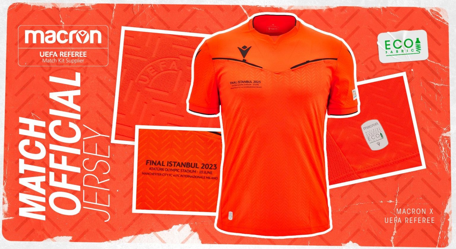 New UEFA match official kits by Macron to debut at UEFA Champions ...