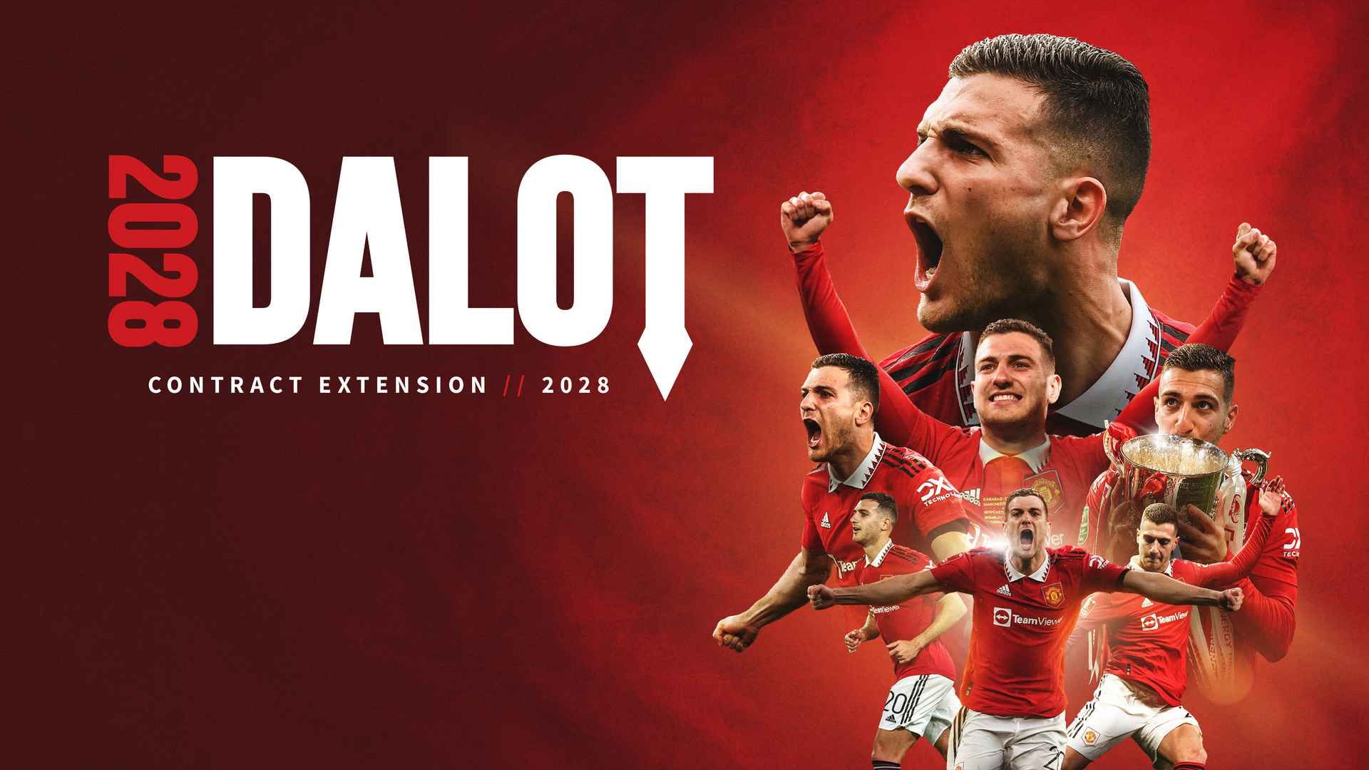 Diogo Dalot signs new Manchester United contract!