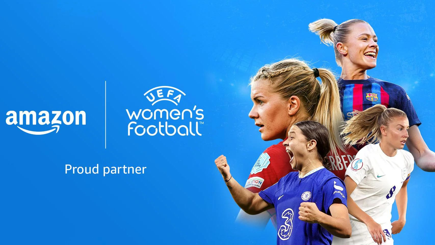 Amazon becomes UEFA Women's Football partner!