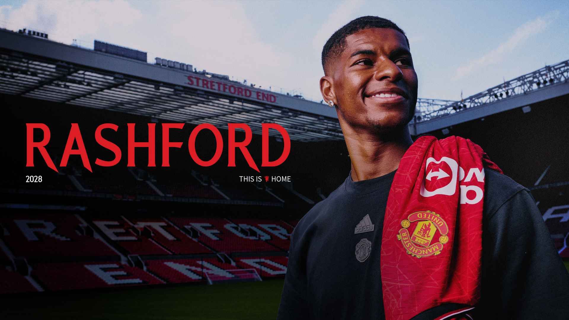 Marcus Rashford signs new Manchester United contract!