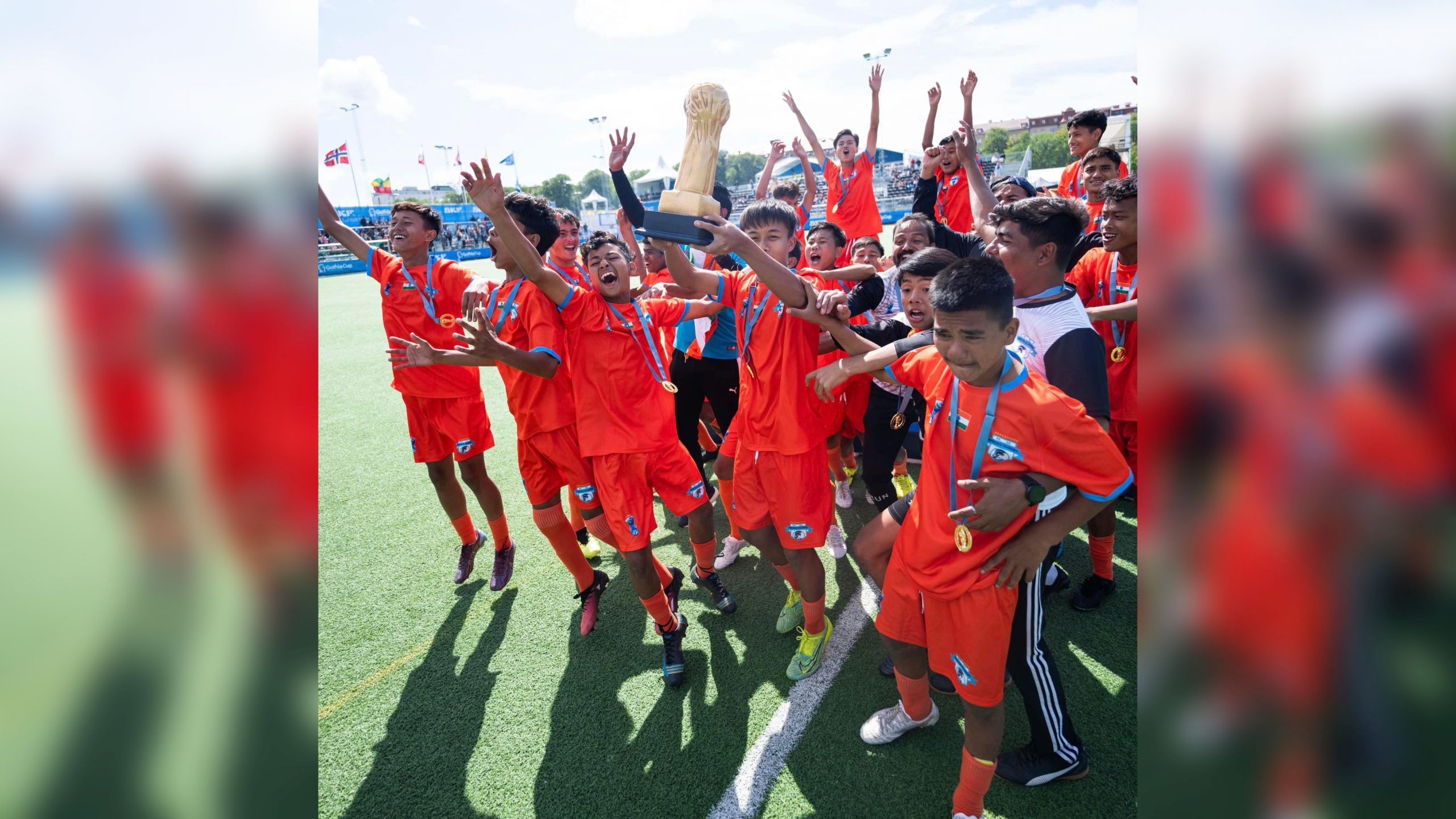Minerva Academy FC lift Gothia Cup U-13 title!