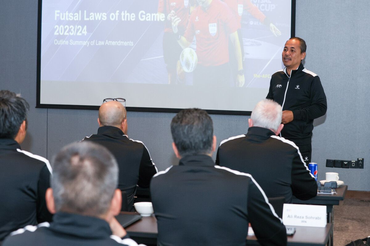 AFC Elite Futsal Referee Instructors Seminar 2023 concludes successfully!
