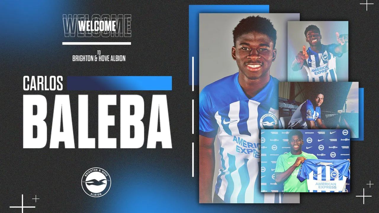 Carlos Baleba joins Brighton & Hove Albion from OSC Lille!