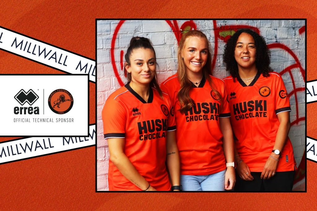 Errea present Millwall FC 2023/24 Third kit, in orange & inspired by ...