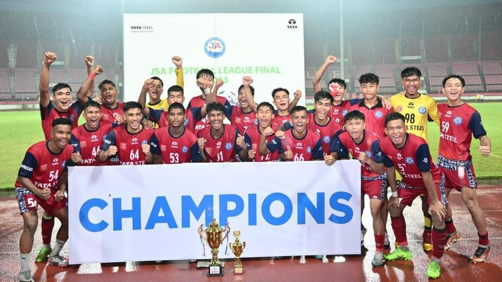 Jamshedpur FC Reserves lift JSA League Premier Division trophy!