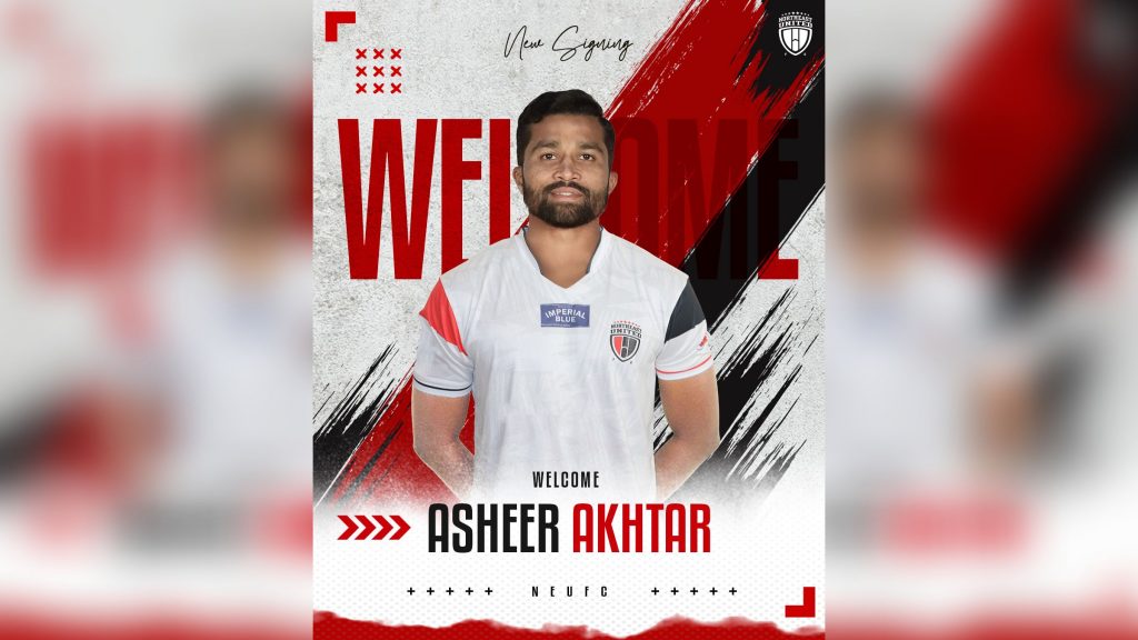 NorthEast United FC sign versatile defender Asheer Akhtar!