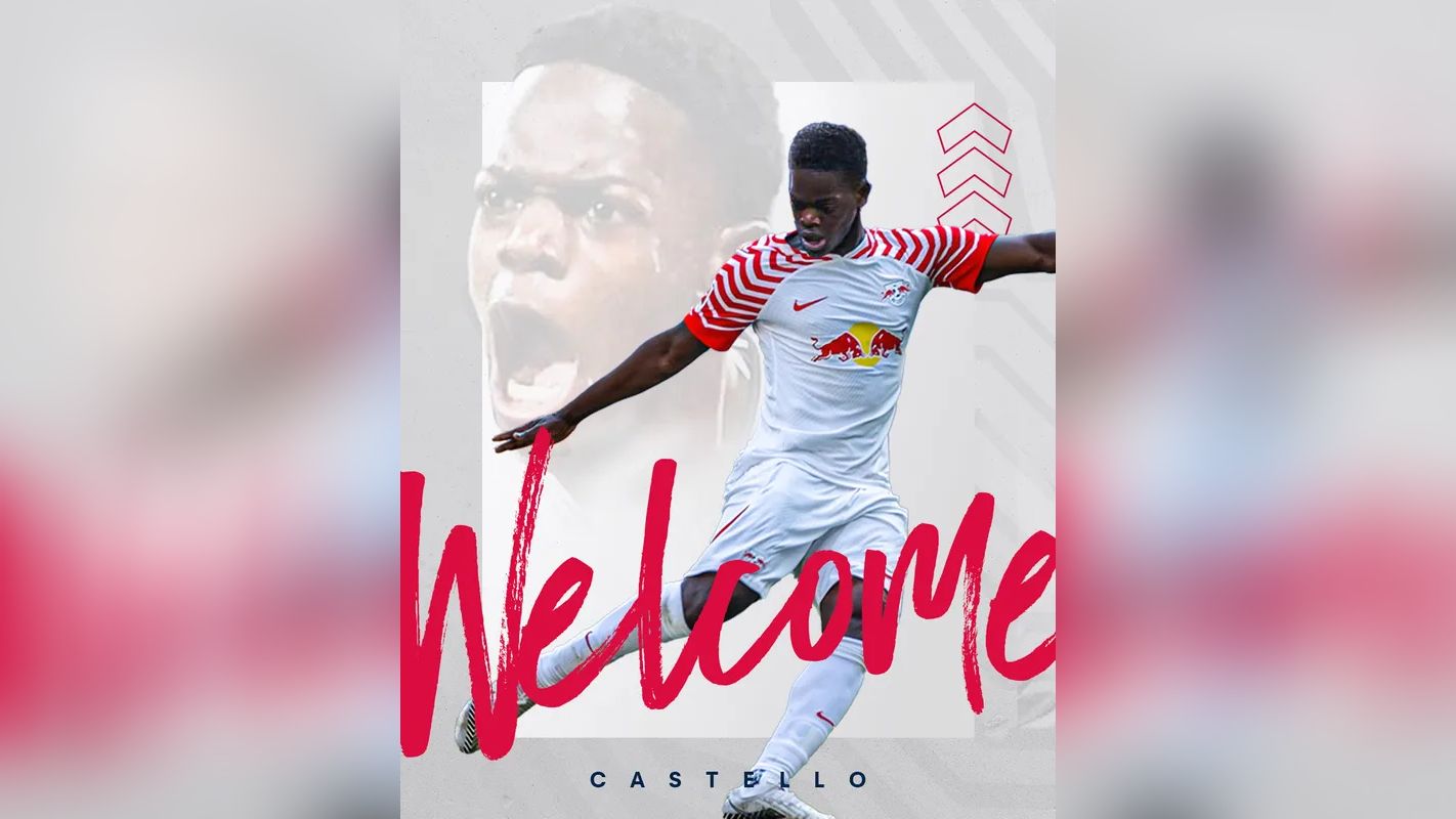 Defender Castello Lukeba joins RB Leipzig!