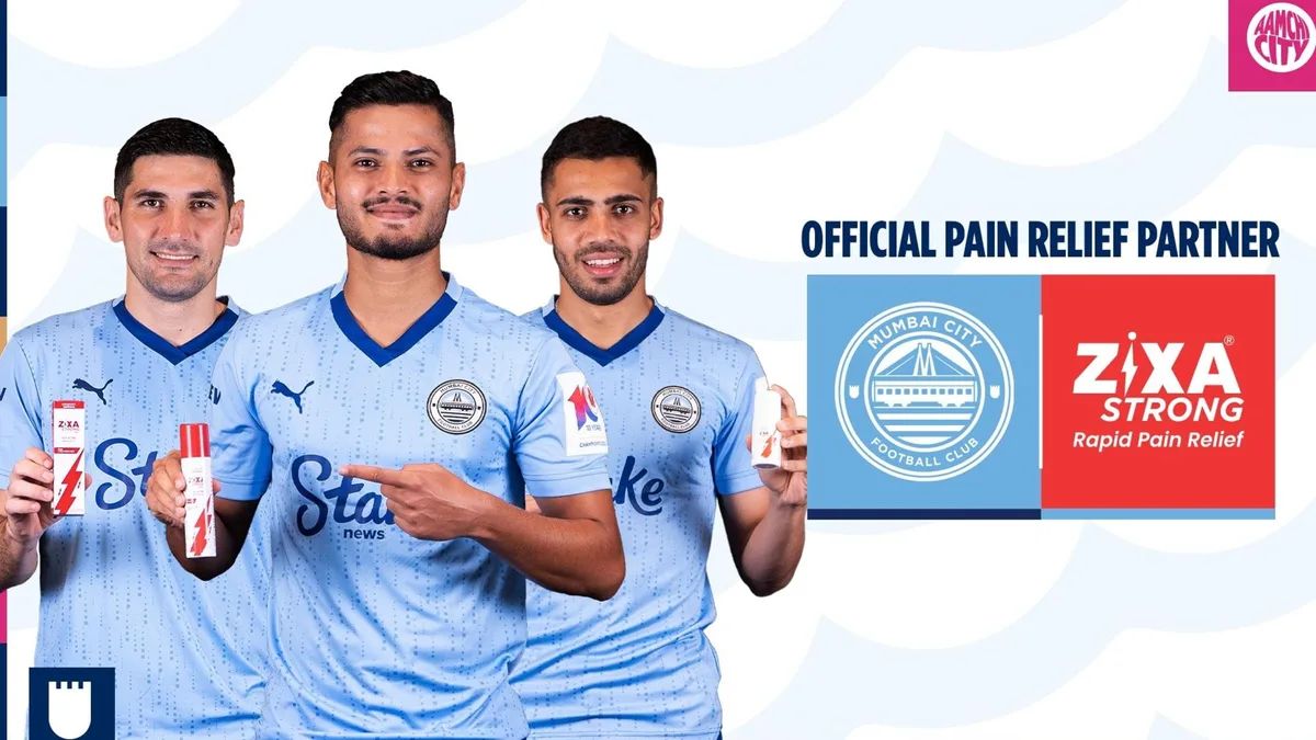 Mumbai City FC extends with Zixa Strong as club's official Pain Relief ...