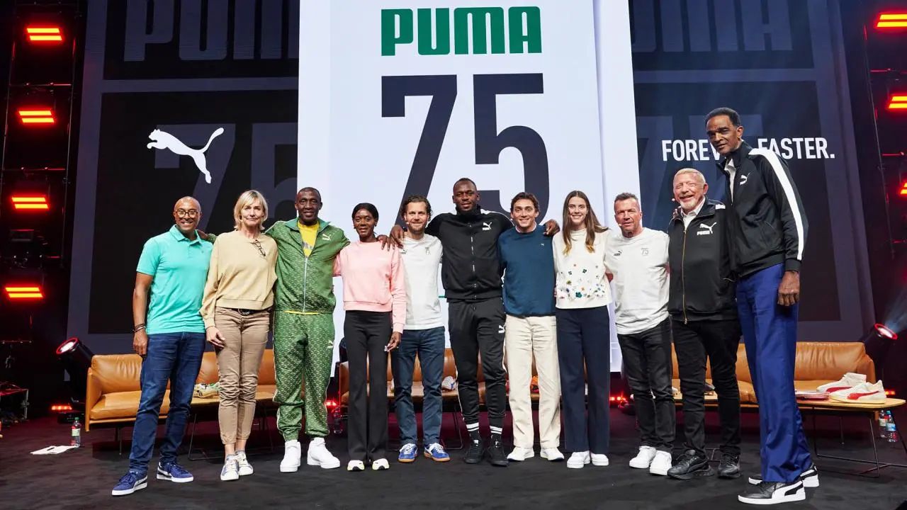 PUMA's world-class Ambassadors celebrate 75 years of sports history!
