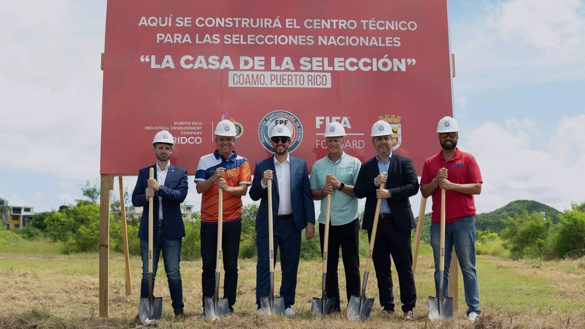 Puerto Rico & FIFA lay foundation stone for new national team base!