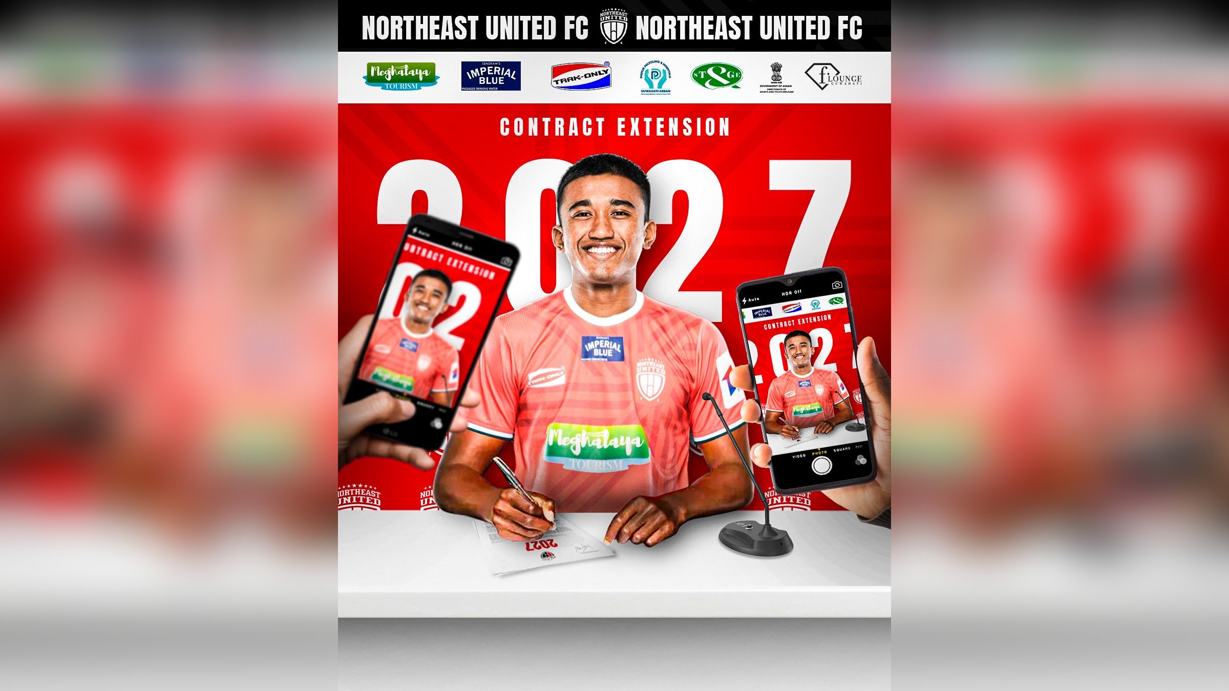 VIDEO: NorthEast United FC extends Parthib Gogoi contract!