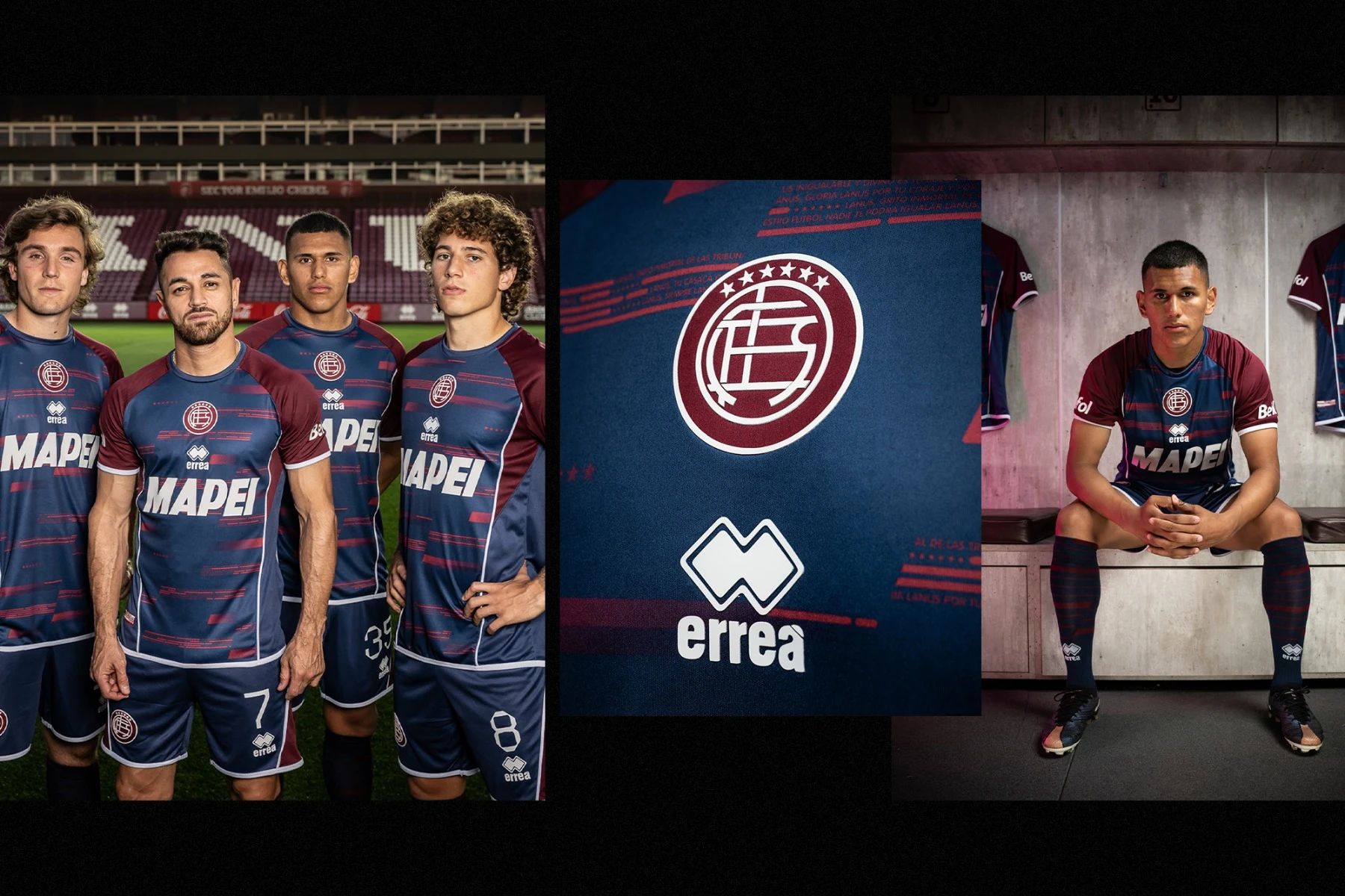 CA Lanus present Errea-made third kit inspired by 2013 Sudamericana Cup!