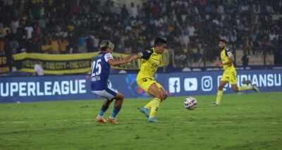 Hyderabad FC held by Bengaluru FC at the Maidaan!