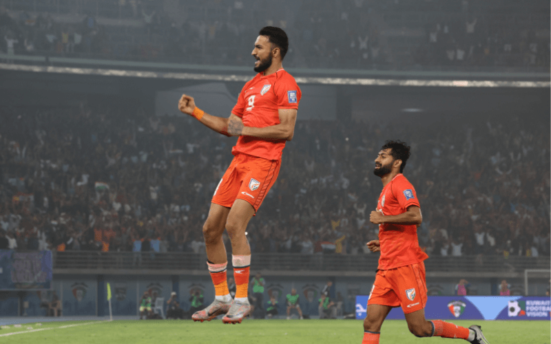 Manvir Singh wins it for India over Kuwait in FIFA World Cup qualifiers!