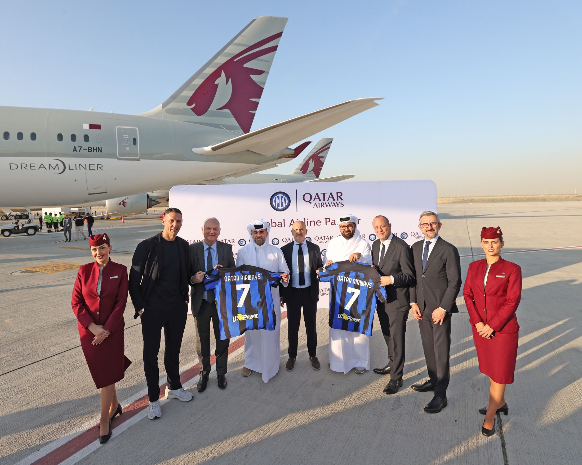 Qatar Airways named official global airline partner of Inter Milan!
