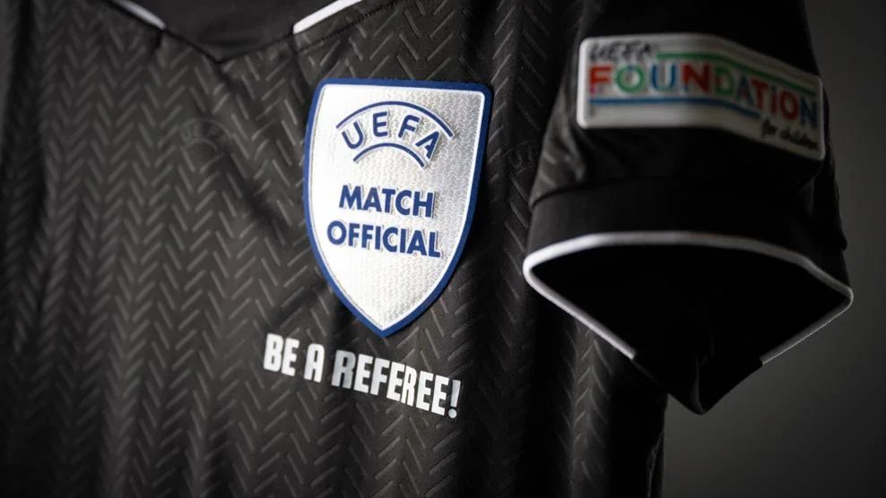 UEFA Champions League officials to promote 'Be a Referee!' campaign!