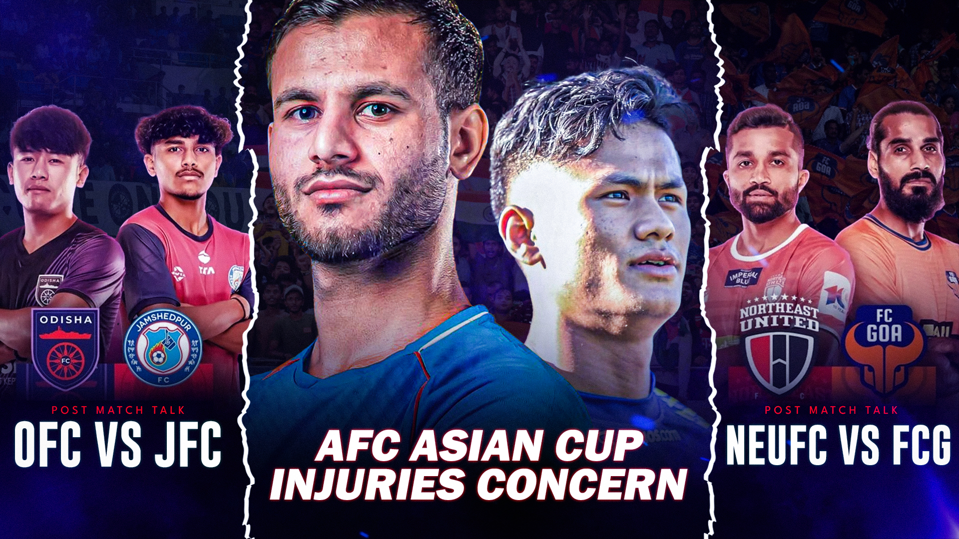 arunfoot/SportsKhabri: Candid Football Conversations #117 ISL double header, India injury woes!