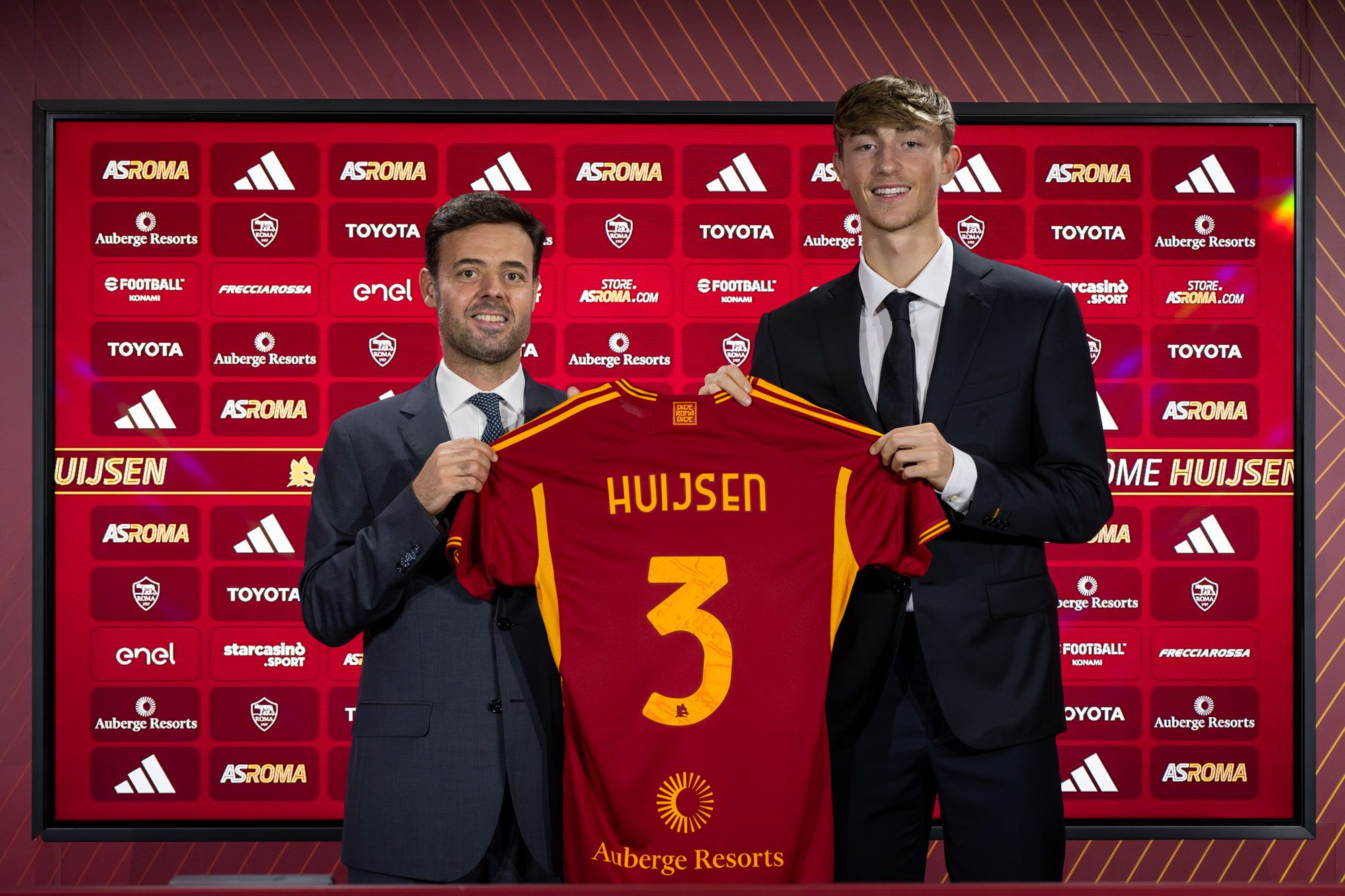 AS Roma loan Dean Huijsen from Juventus FC!