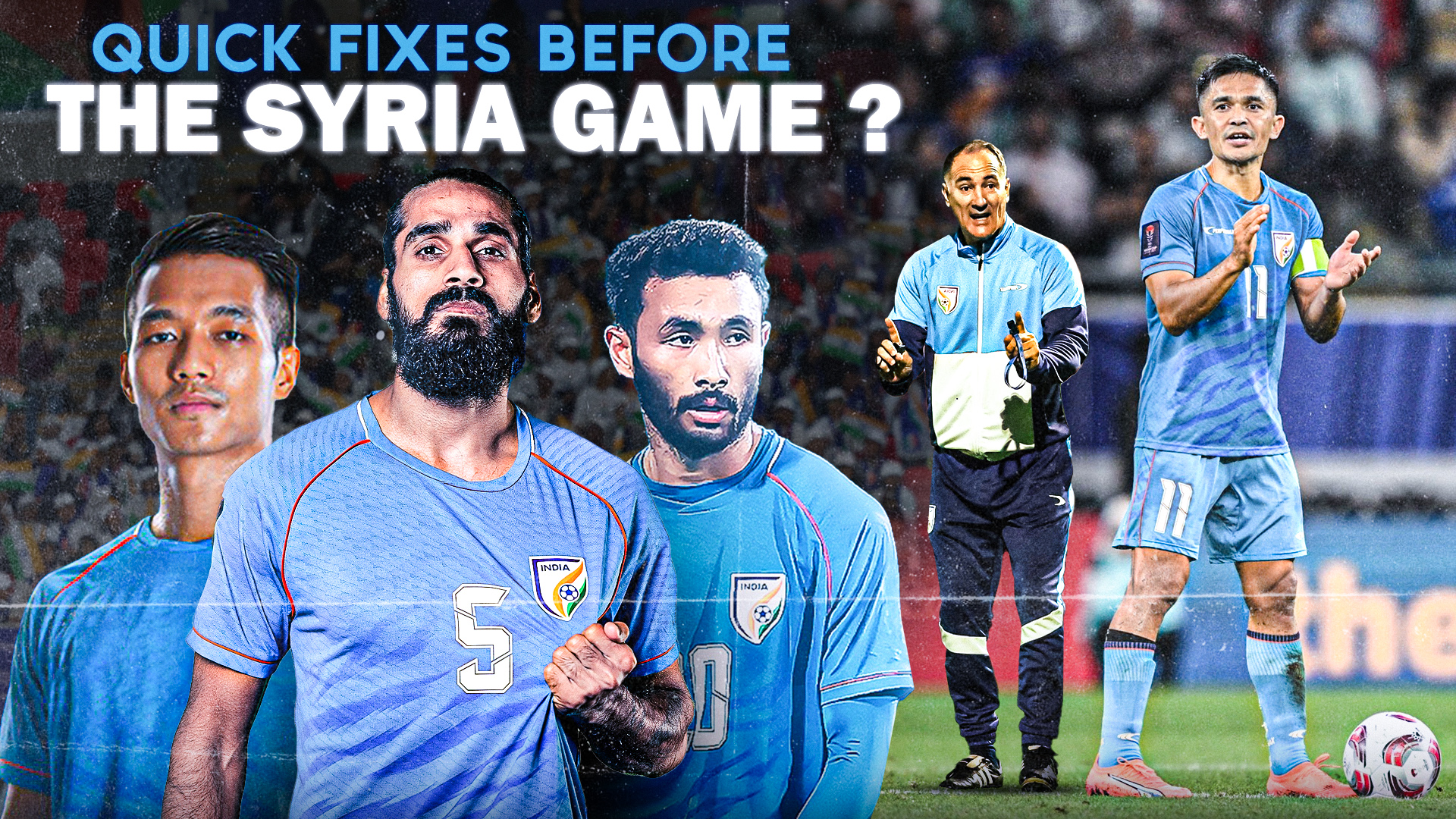 arunfoot/SportsKhabri: Candid Football Conversations - India vs Syria - quick fix!