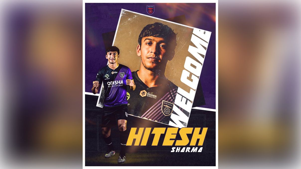 Odisha FC sign midfielder Hitesh Sharma from Hyderabad FC!