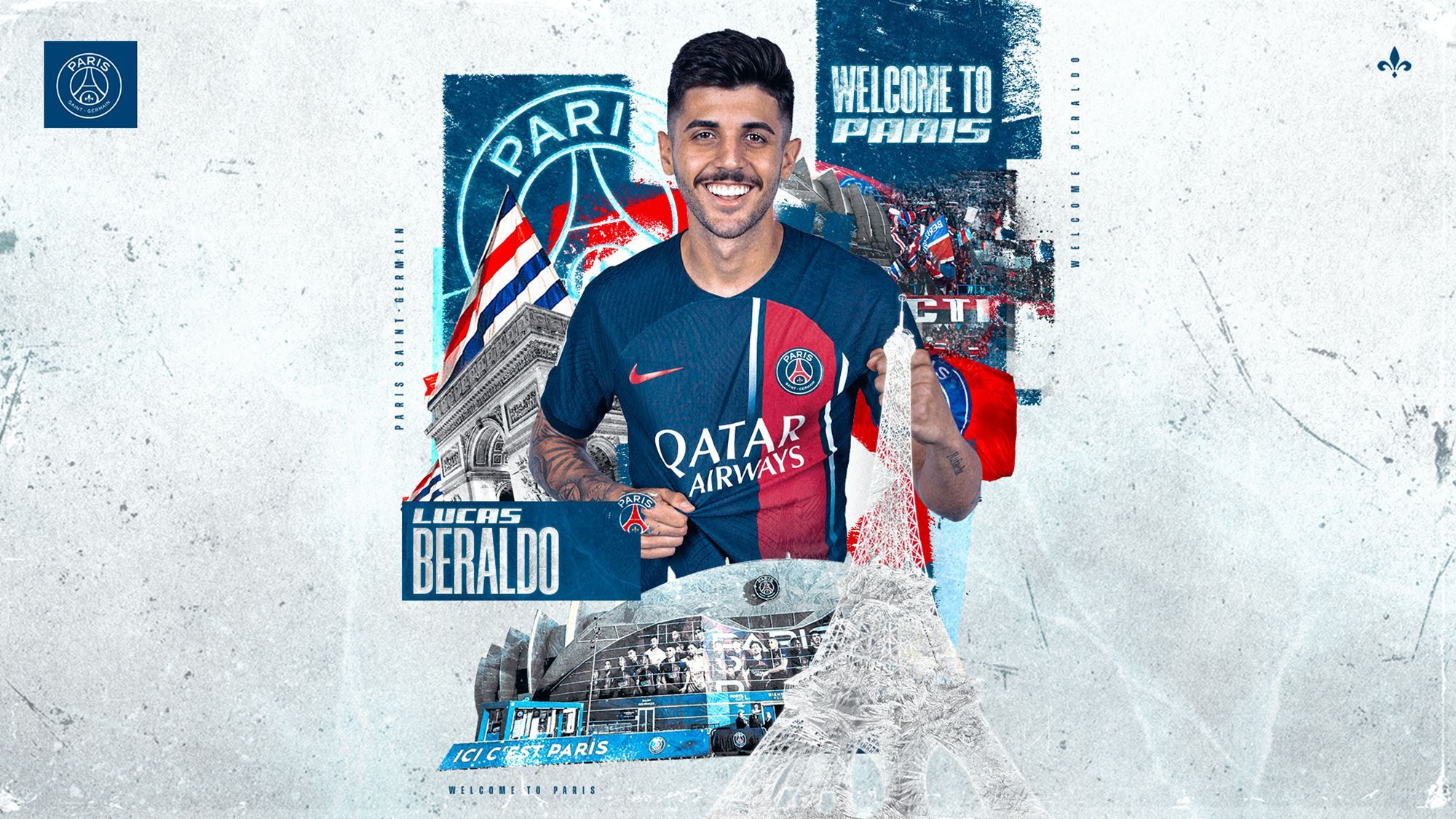 Lucas Beraldo signs for Paris Saint-Germain until 2028!