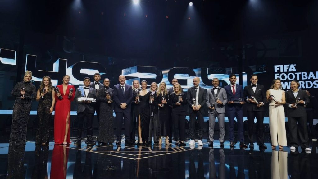 Aitana Bonmati & Lionel Messi crowned at The Best FIFA Football Awards 2023!