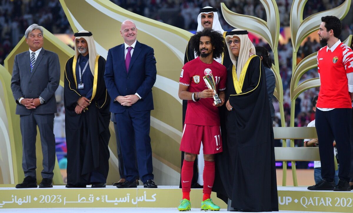 Qatar's Akram Afif named Asian Cup 2023 MVP, wins Top Scorer Award!