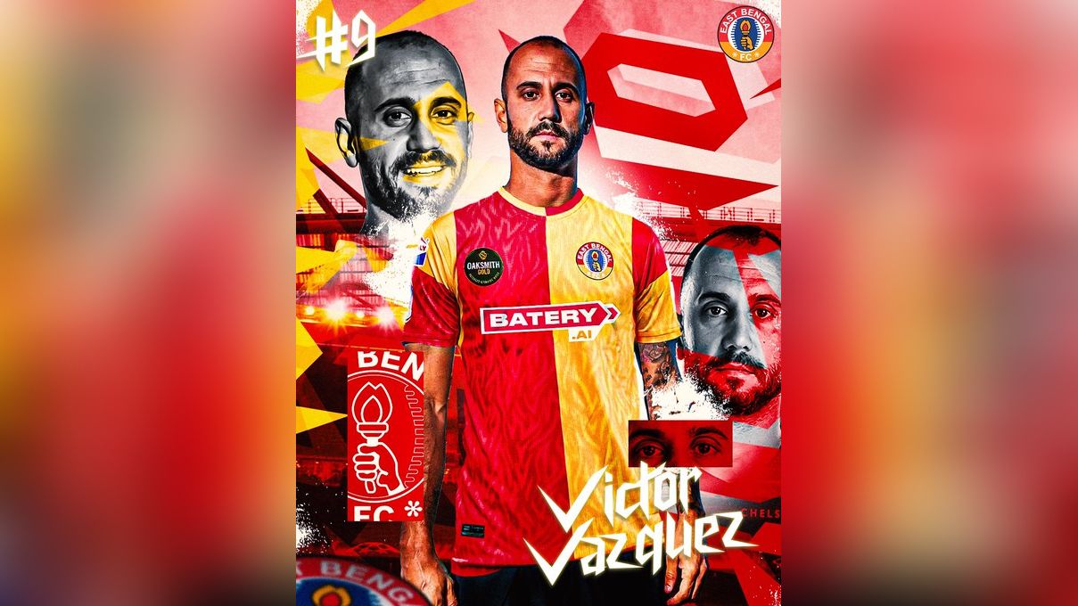 East Bengal FC signing playmaker Victor Vazquez!