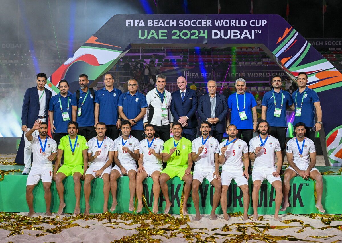 AFC President congratulates Asian teams & match officials at FIFA Beach ...