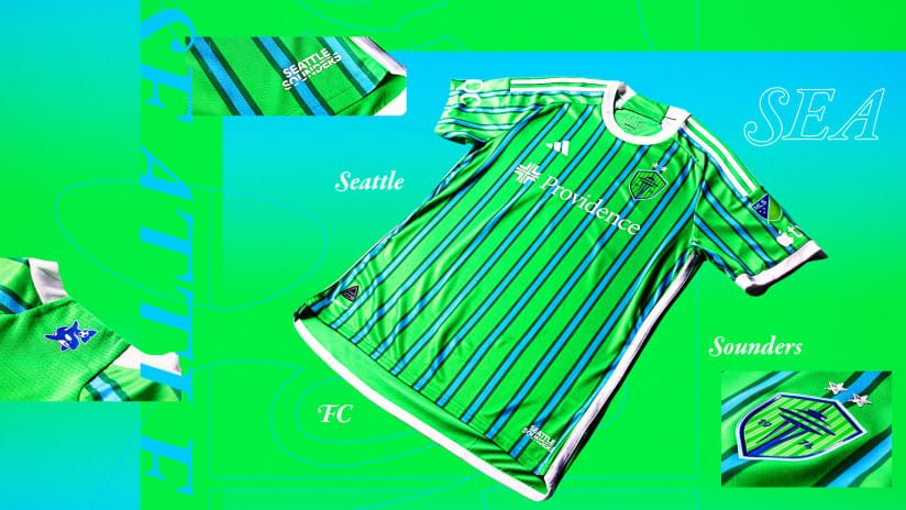 adidas & Seattle Sounders FC unveil 2024 The Anniversary Kit!