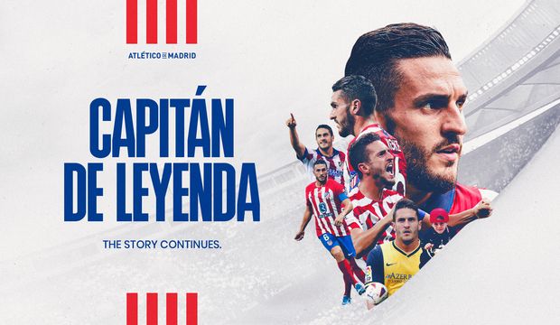 Atletico Madrid captain Koke extends his contract!