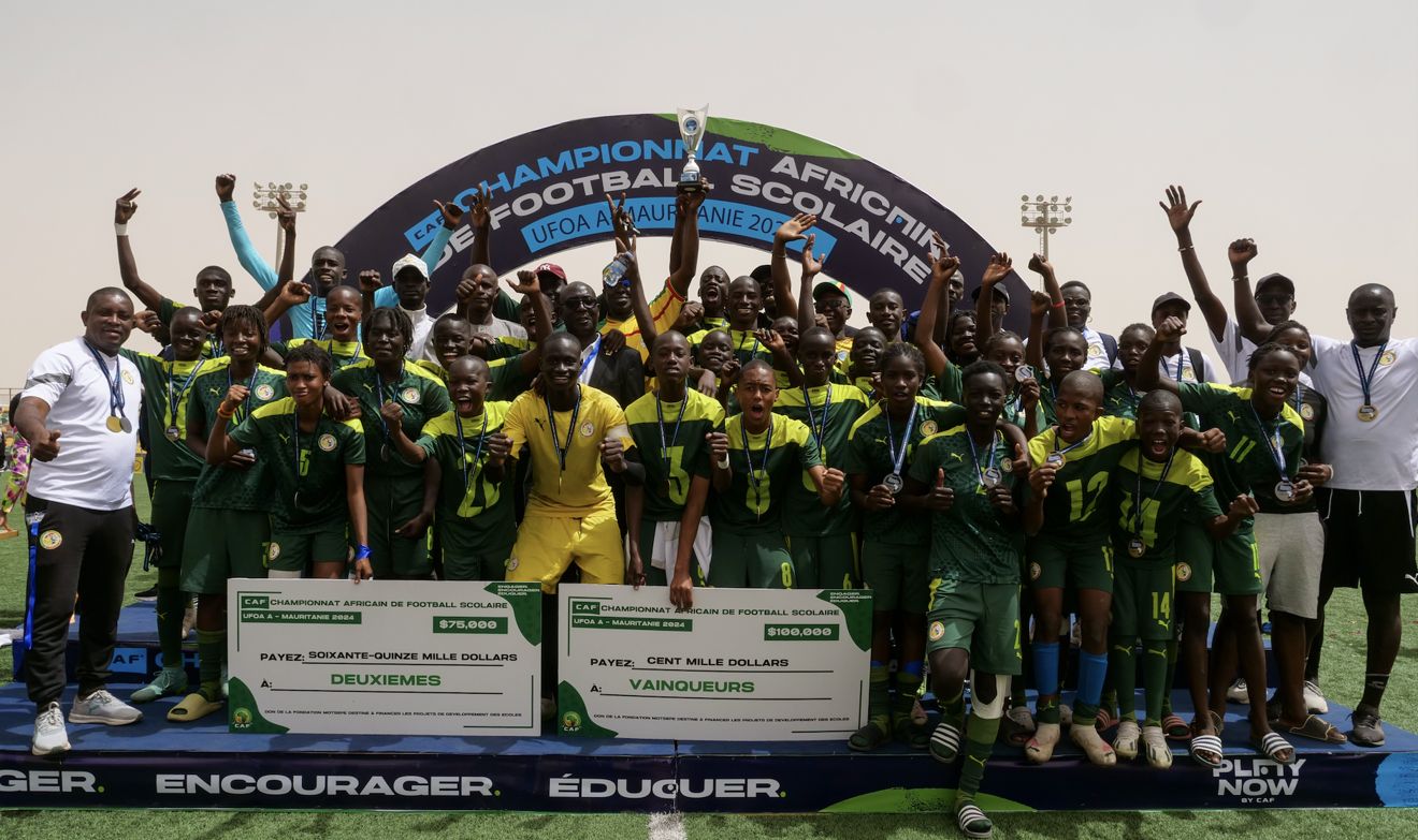 Senegal & Gambia to represent WAFU A at CAF African Schools Football Championship Finals!