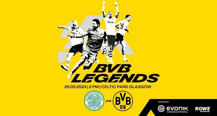 Borussia Dortmund Legends travel to Celtic FC in May!