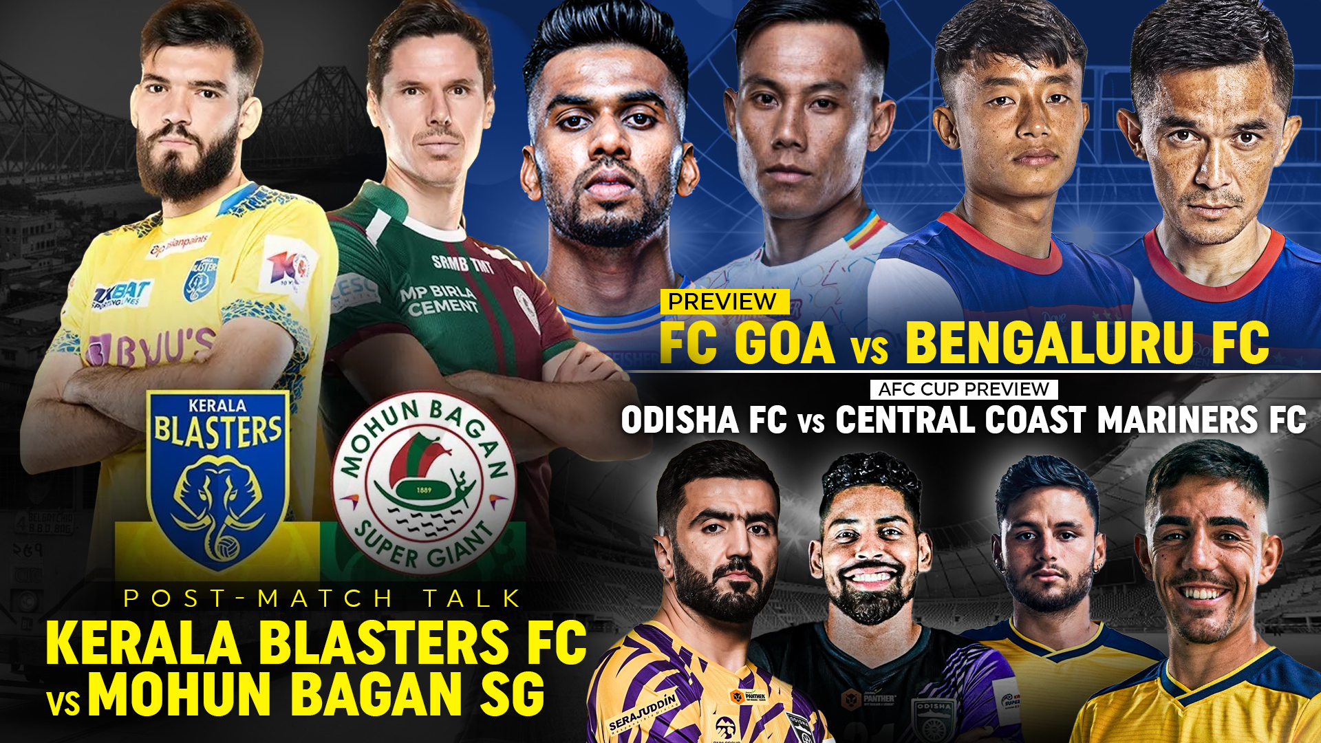 arunfoot/SportsKhabri: Candid Football Conversations #171 Kerala Blasters 3-4 Mohun Bagan, AFC ...